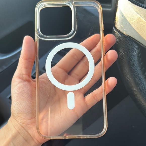 Cell Phones & Accessories | Transparent Gold Phone Case | Poshmark